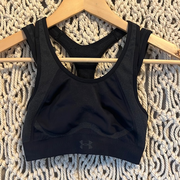 Under Armour | Intimates & Sleepwear | Under Armour Black Compression ...